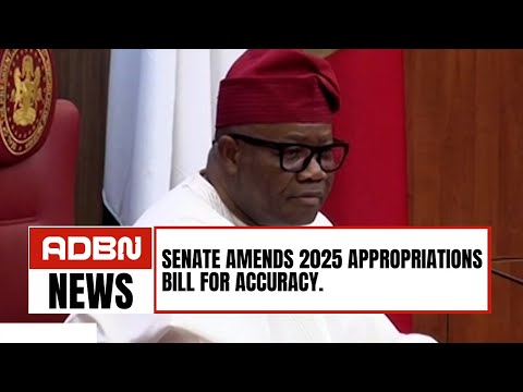 Senate Amends 2025 Appropriations Bill For Accuracy