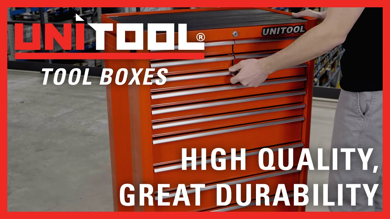 Unitool Tool Boxes - Quality First