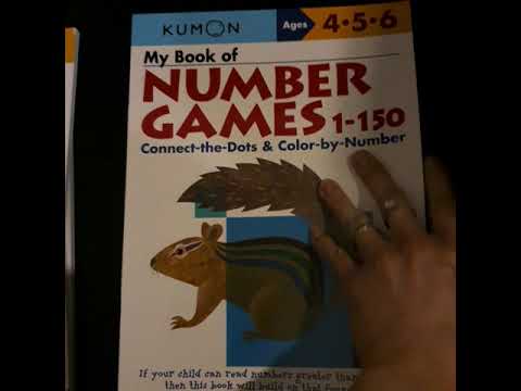 MY BOOK OF NUMBER GAMES 1-150 Kumon