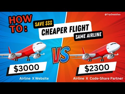 Unlock Huge Savings on Flights with Your Favorite Airline's Code - Share Partners!