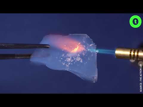 This material made up of 99.8% air is stronger than steel