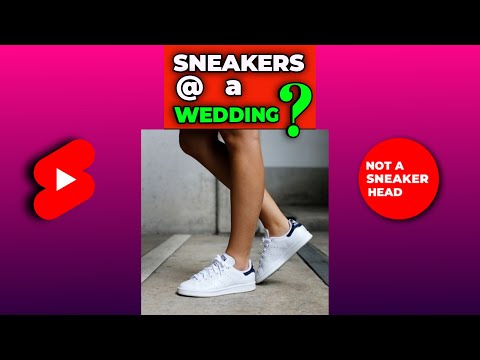 Top five sneakers you can wear with a dress 👗 (Under $250) #shorts #wedding #bride #weddingdress
