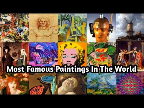 The 100 Most Famous Paintings in the World || Part 01 || Top 100 Most Famous Paintings