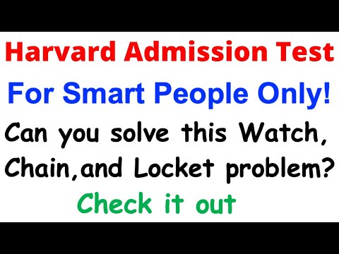 Harvard Admission Question | Learn how to solve this Word Problem | Math Olympiad Training