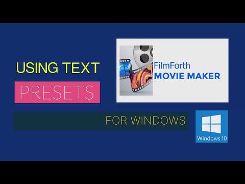 FilmForth MovieMaker the Best Editor for Windows 10