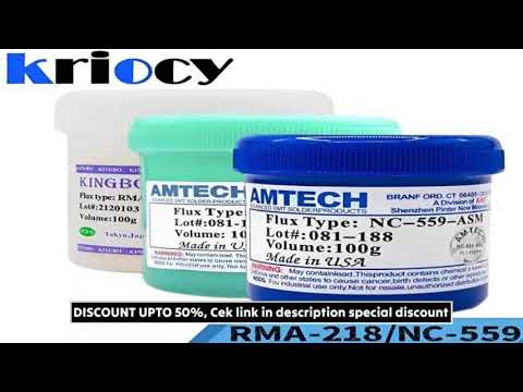 Flux Amtech Original NC 218 559 ASM Flux for Soldering 100g No-clean Soldering Flux Tip Re
