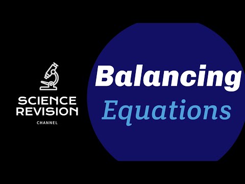 Balancing Equations - GCSE Chemistry