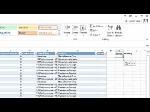 Excel Oracle Reporting - Reporting Workbench
