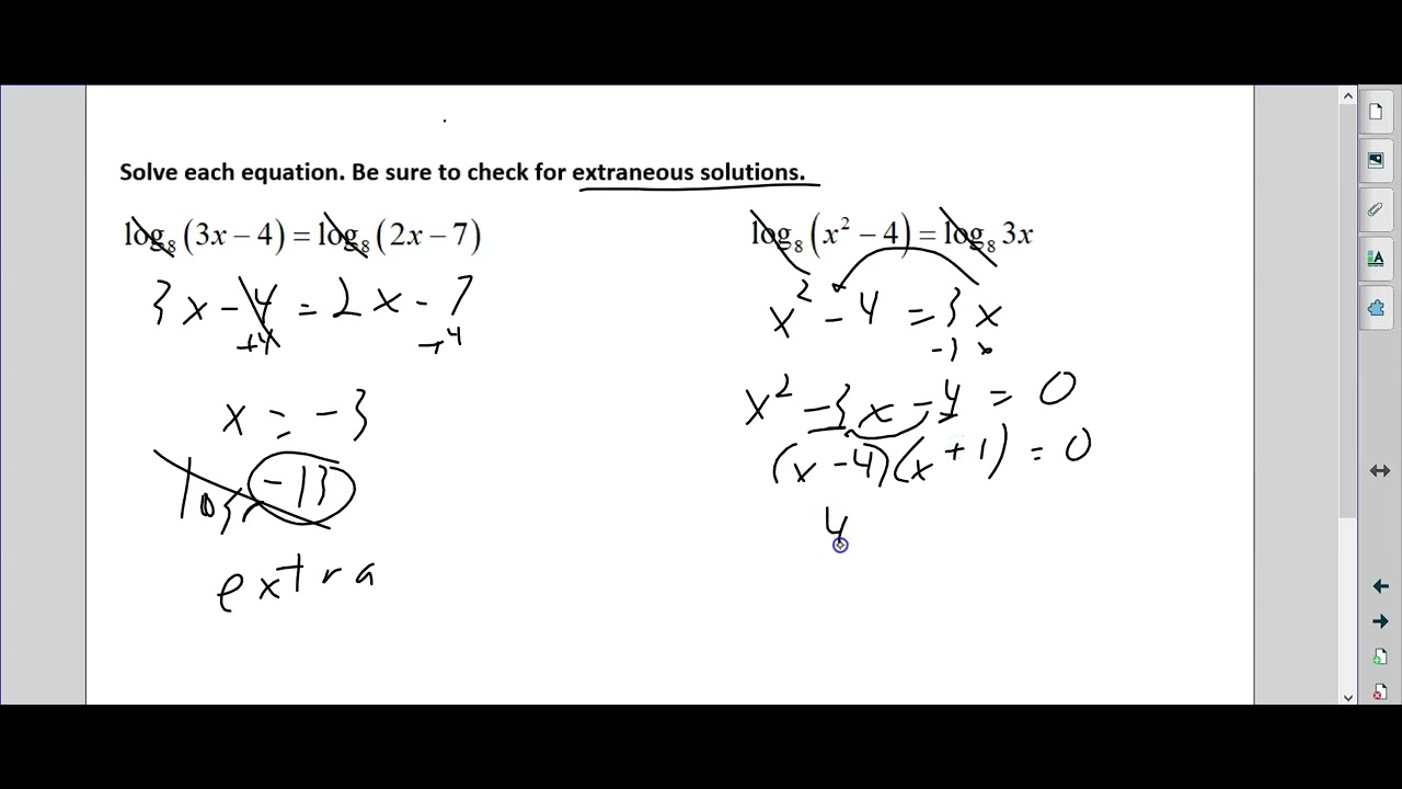 Alg 2B 7 9 notes logs on both sides
