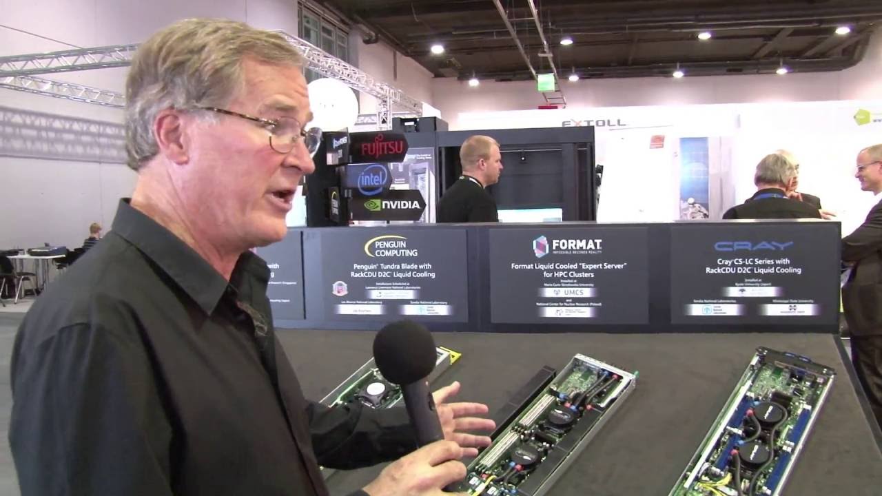 Asetek Data Center Liquid Cooling at ISC16