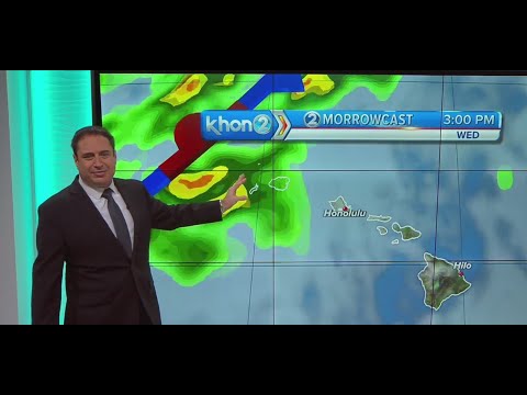 Flood watch for Kauai, rainfall will increase statewide