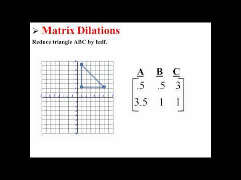 Matrix Dilation of a Figure - Expii