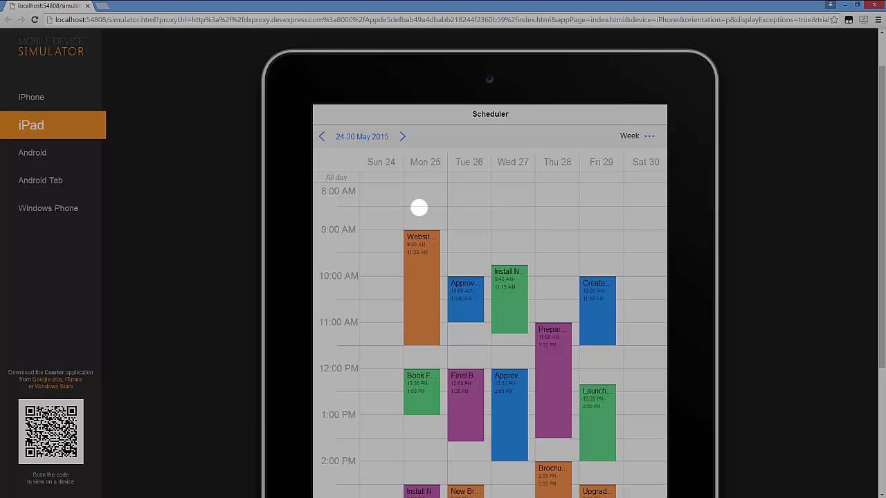 DevExtreme Widgets - Advanced Responsive Layout