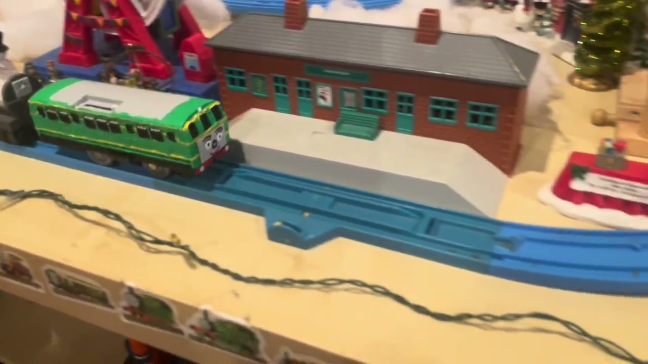 Custom 3-D printed Trackmaster Daisy test run