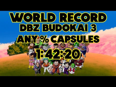 [World Record] Dragon Ball Z: Budokai 3 Any % Capsules Speedrun in 1:42:20 on PS2