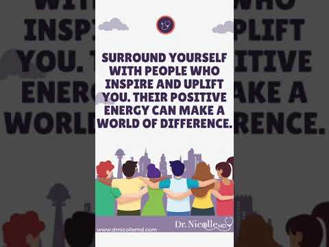 Surround yourself with people who inspire, uplift, and believe in you!
