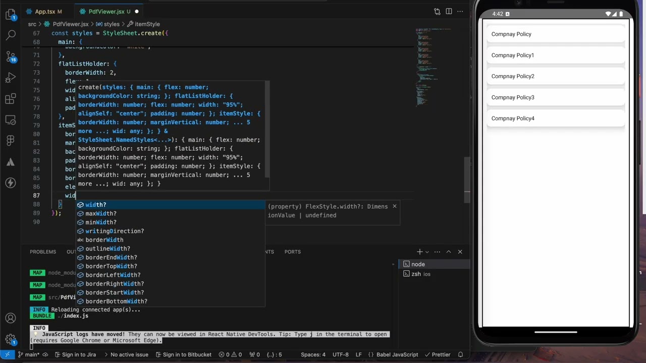 🚀 React Native PDF Viewer Tutorial | How to Display PDFs in React Native App using react-native-pdf
