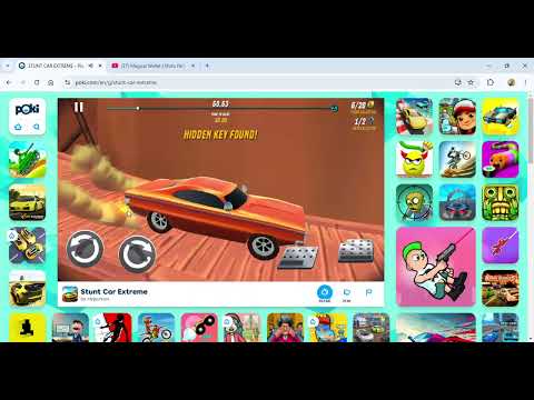 STUNT CAR EXTREME Play Online for Free! Poki Google Chrome 2024 11 29 16 09 32