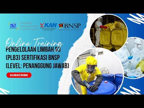 Online Training Pengelolaan Limbah B3 (PLB3) Sertifikasi BNSP - BMD Training Centre & Consultant