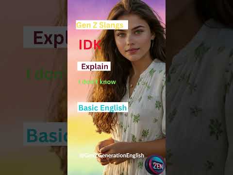 Decode Gen Z Texts: Emojis and Abbreviations Explained #gen z english #shorts
