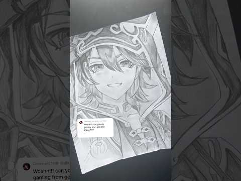 Gamingโจ Sketch| Genshin Impact | #anime #genshinimpact #art