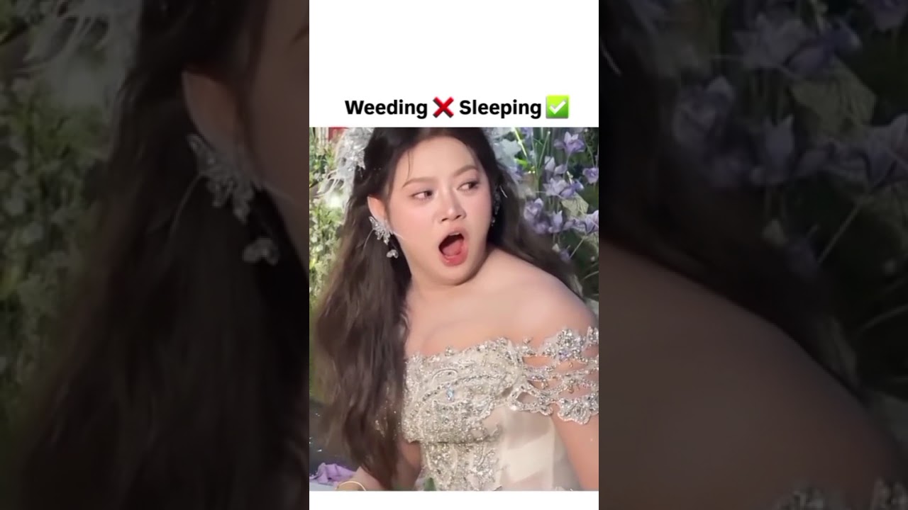 sleeping bride 😂