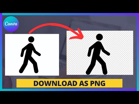 How To Download Image in PNG Format in Canva (QUICK & EASY!) | Save in Transparent Background