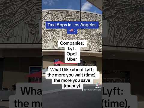 Taxi Apps in Los Angeles 🇺🇸#toucharoundtheworld #unitedstatesofamerica #usa #losangeles #la