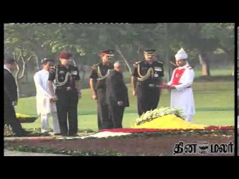 Remembering Indira Gandhi on her 29th death anniversary - Dinamalar Oct 31st 2013 Tamil Video News