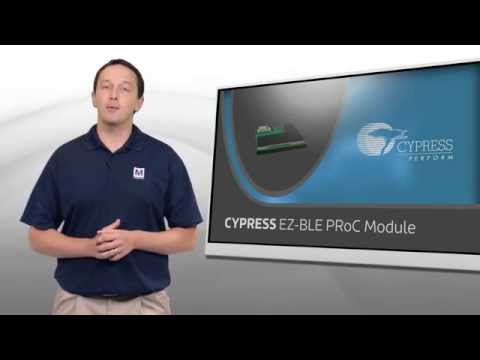 New at Mouser Electronics: Cypress EZ-BLE PRoC Module