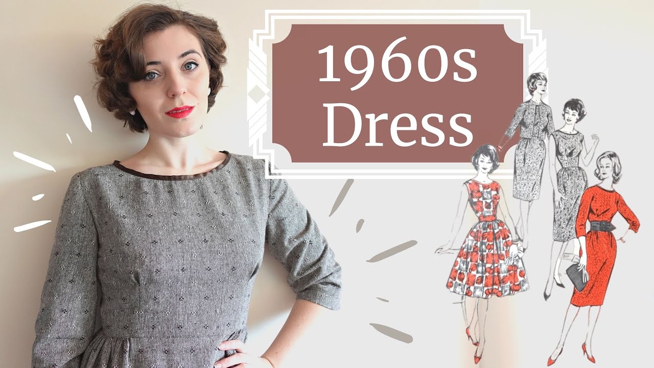 Same Pattern Different Dress | Making a 1960s Dress from a Vintage Sewing Pattern