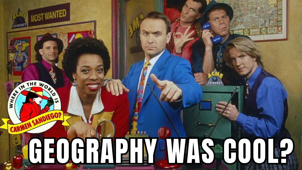The Weird Genius of Where in the World Is Carmen Sandiego?