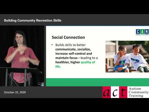 Building Community Recreation Skills - Part 3: The Benefits of Physical Activity