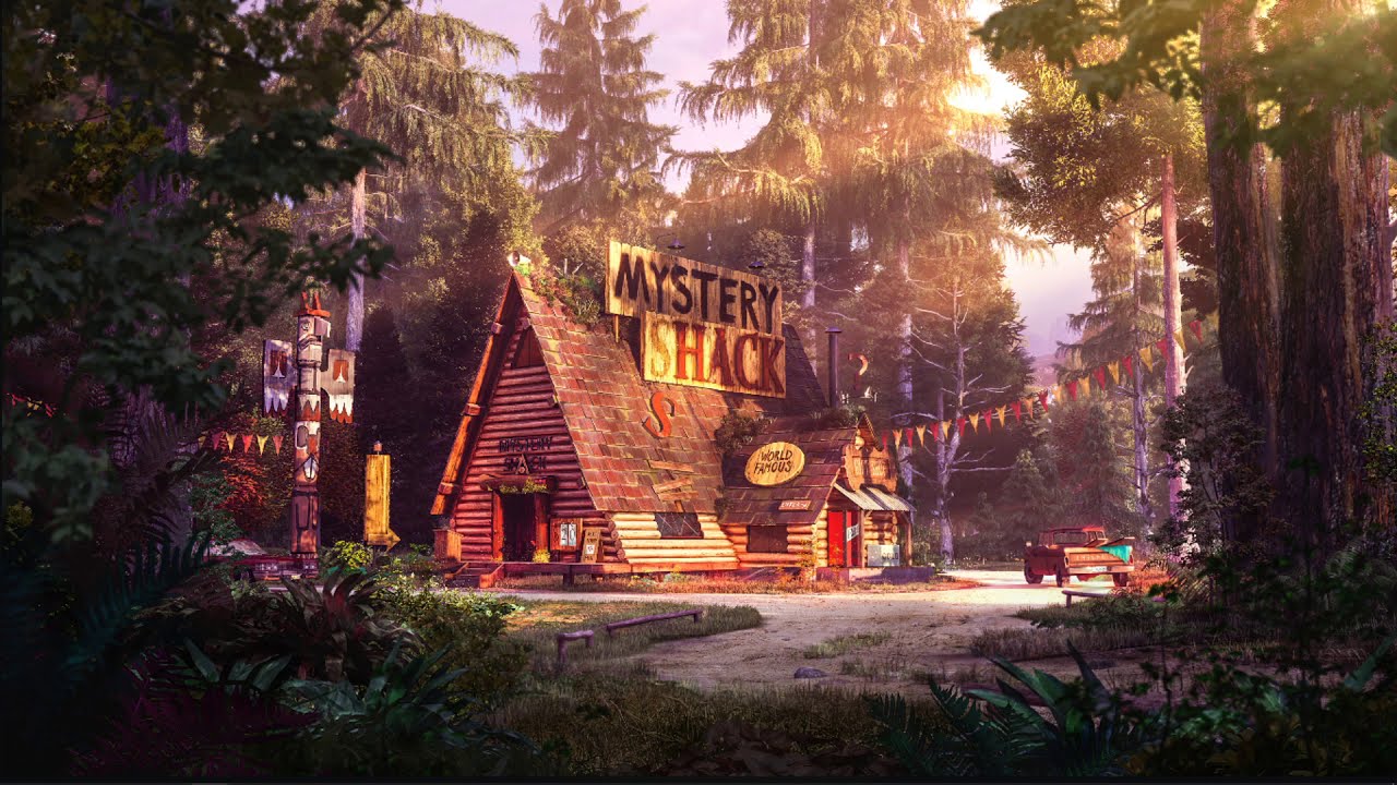 Mystery Shack 4K [Wallpaper Engine]