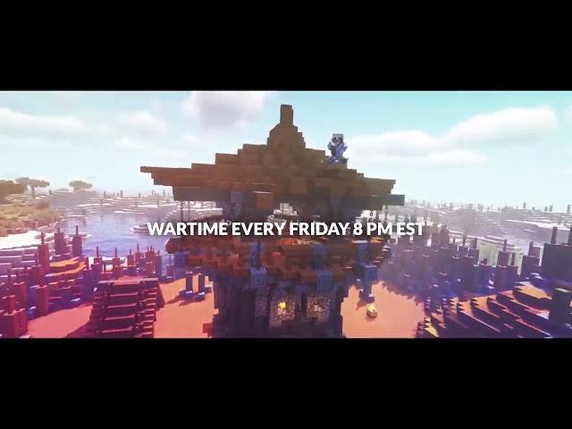 TerminaMC.com - TOWNY WARTIME! [Crossplay Raiding] Minecraft Server