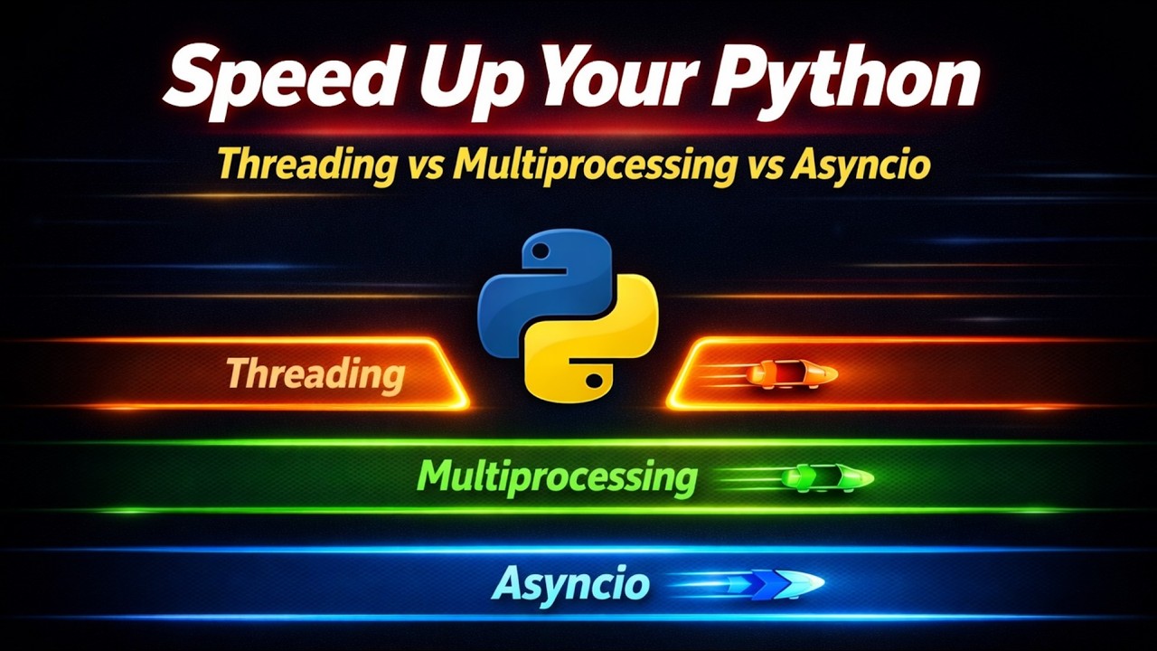 Python Concurrency for AI/ML Engineers ---Threading, Multiprocessing & Asyncio Explained