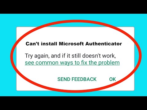 Fix Can't Install / Download Microsoft Authenticator App in Google Playstore For Android
