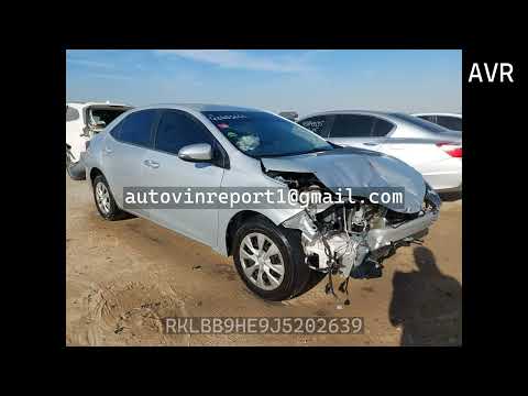RKLBB9HE9J5202639 corolla 2018 Toyota