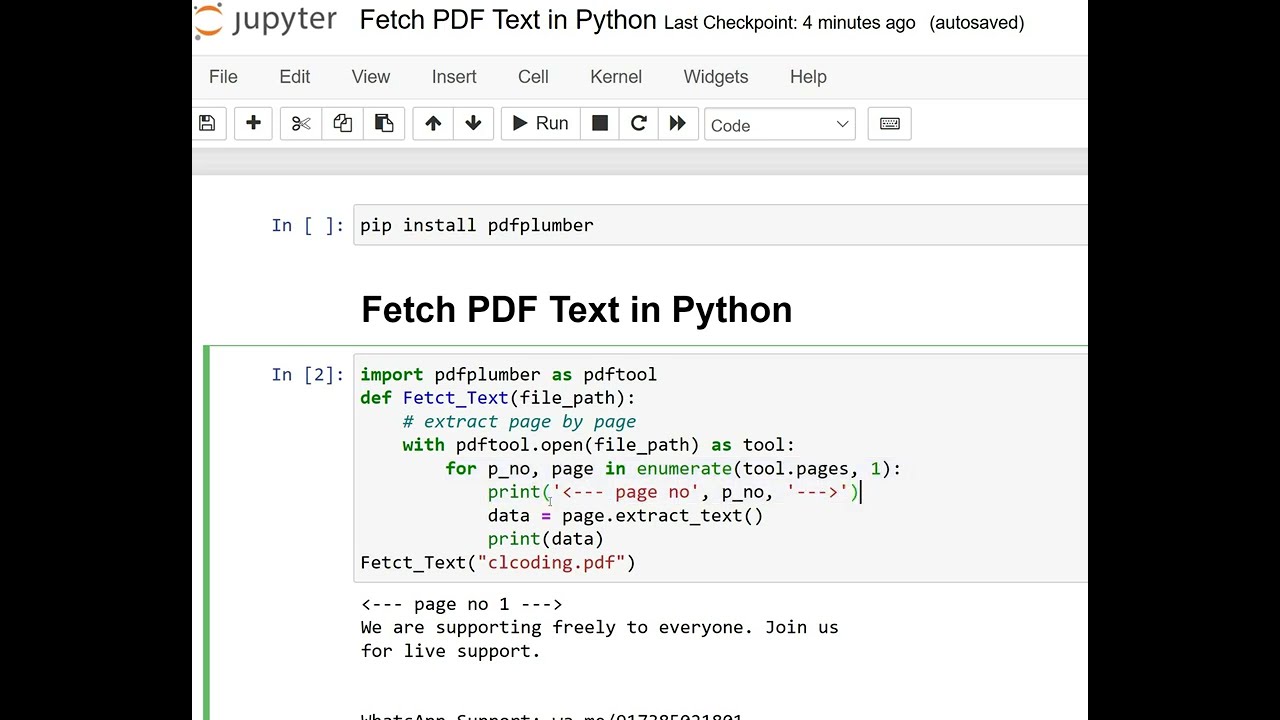 Day 108 : Fetch PDF Text in Python