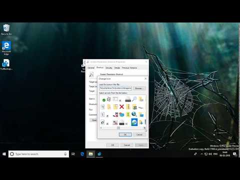 How to Create Screen Resolution Shortcut on Windows 10 Desktop (Tutorial)