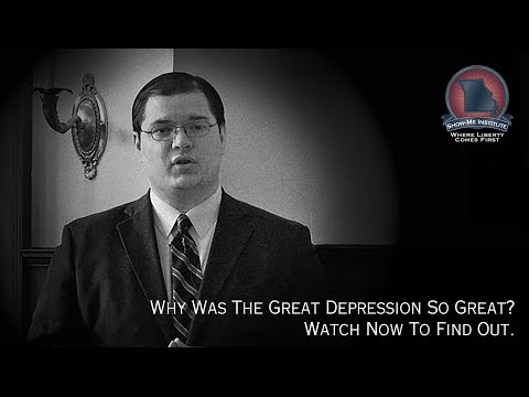 Why Was The Depression So Great?
