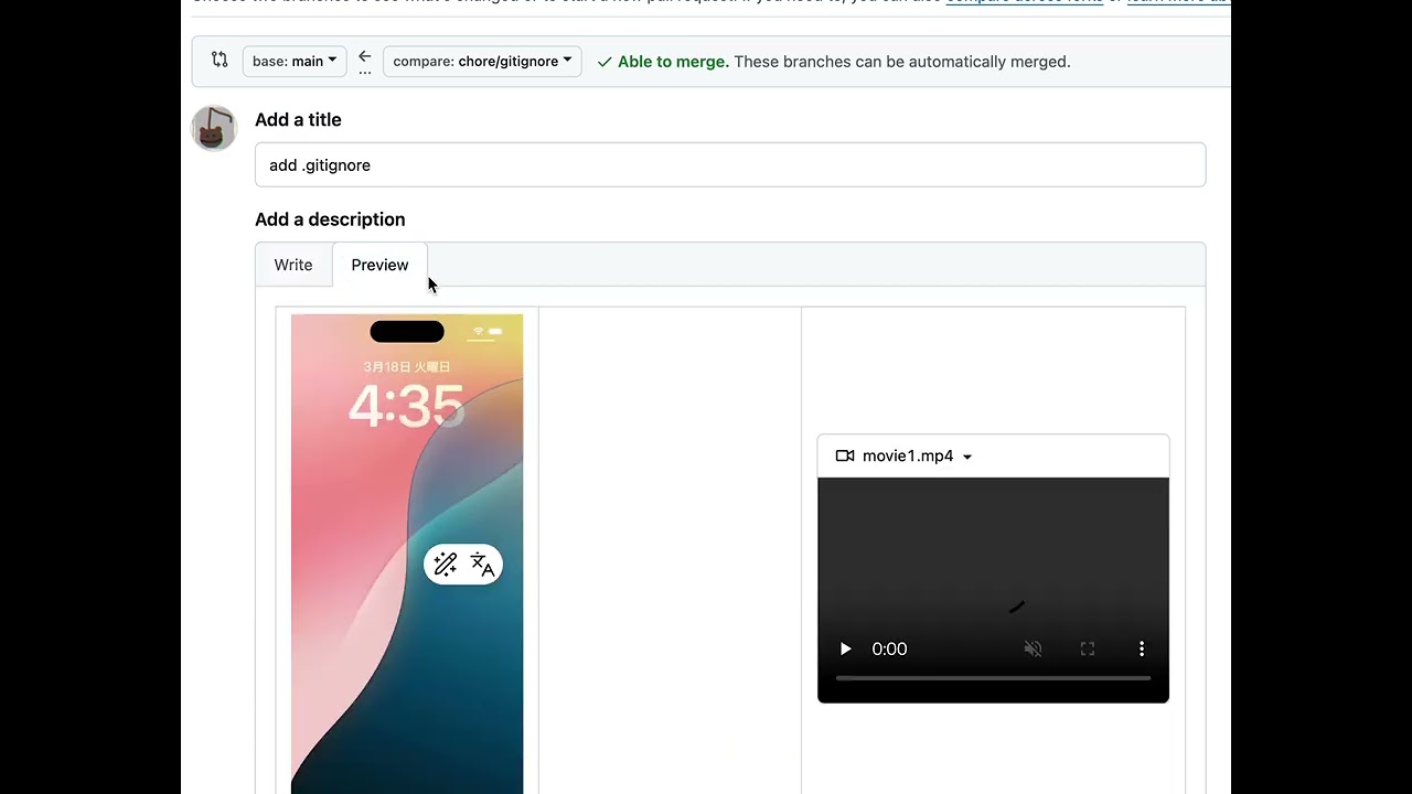 GitHub Media Formatter