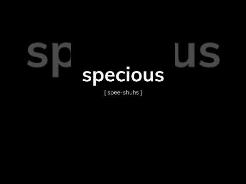 How to Pronounce specious #shorts | #viralshorts | #words | #youtubeshorts | #english