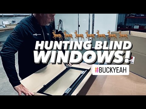 Windows For DIY Deer Stand & Hunting Blinds | Made In Wisconsin!