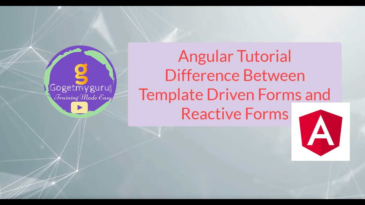# 10 Angular Tutorial | Difference between Template Driven and Reactive Forms