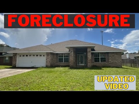 Foreclosure Updated Video ~ 2143 Stennis Drive Pensacola, FL 32506
