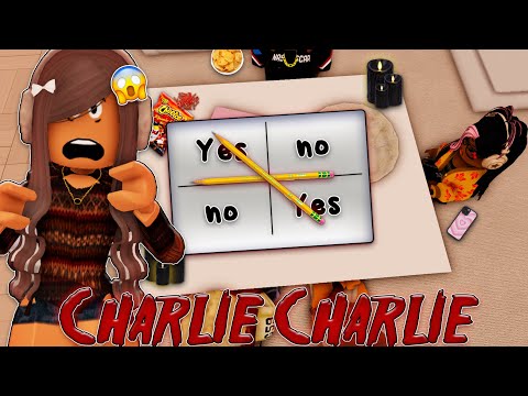 CHARLIE CHARLIE Challenge GONE WRONG π»π | Berry Avenue Horror Storyπ | Roblox VOICED Roleplay ποΈ"