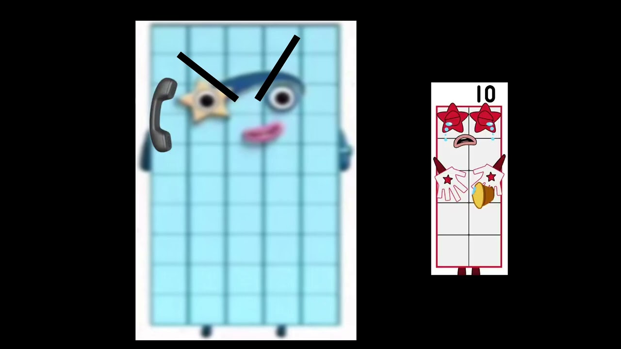 Numberblock 10 Forces Numberblock 1/Grounded