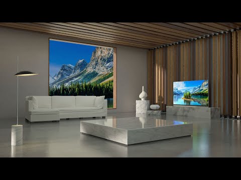 LG OLED E9 l Wallpaper-Thin TV