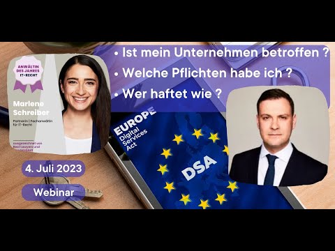 Sie haben digitale Produkte ? Fallen Sie unter den Digital Service Act ?